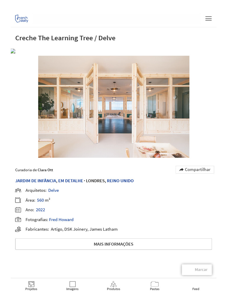 Creche The Learning Tree _ Delve _ ArchDaily Brasil | PDF | Cuidados infantis