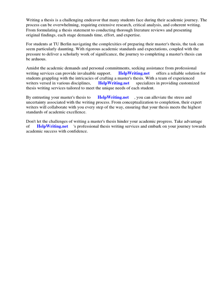 Anmeldung Master Thesis Tu Berlin | PDF | Sewage Treatment | Membrane