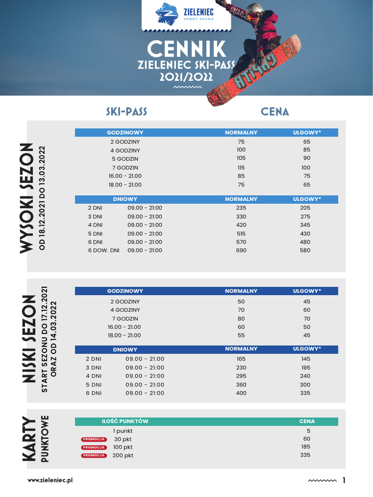 Zieleniec Cennik 2021 WWW | PDF