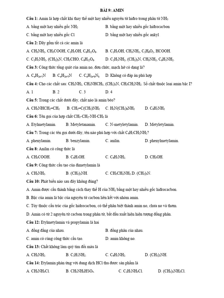 BÀI 9 Amin | PDF