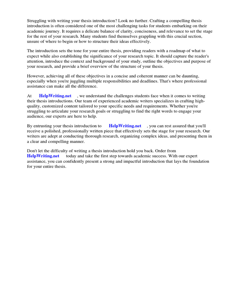 Voorbeelden Inleiding Thesis Download Free Pdf Human Communication