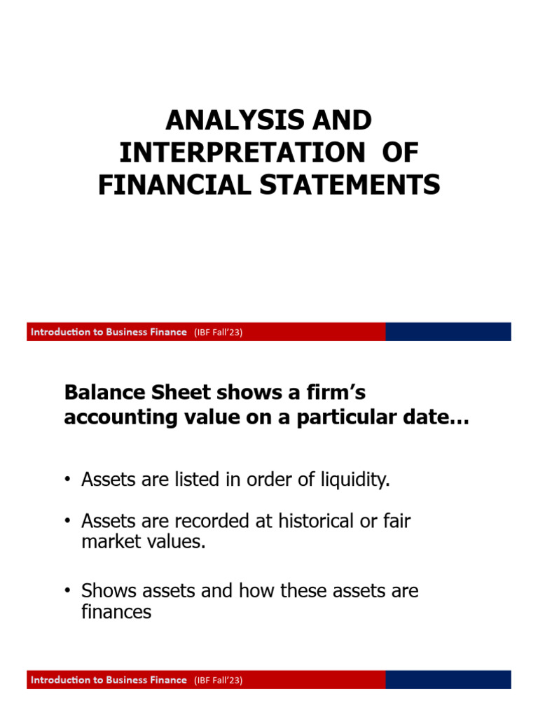 Chapter 4 - Ratios | PDF | Equity (Finance) | Balance Sheet