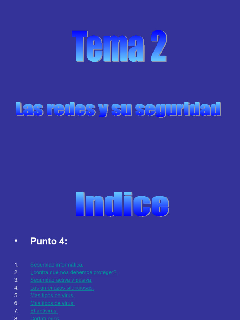 Red y Seg - Tema2 | PDF | Software antivirus | Seguridad