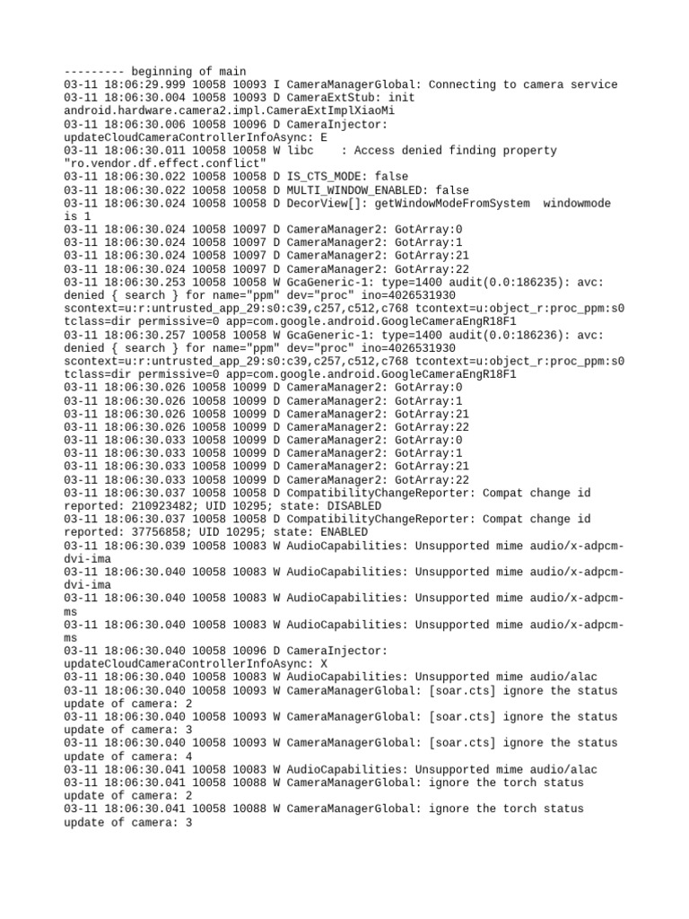 Log Cat 1710151589911 | PDF | Computing | Software