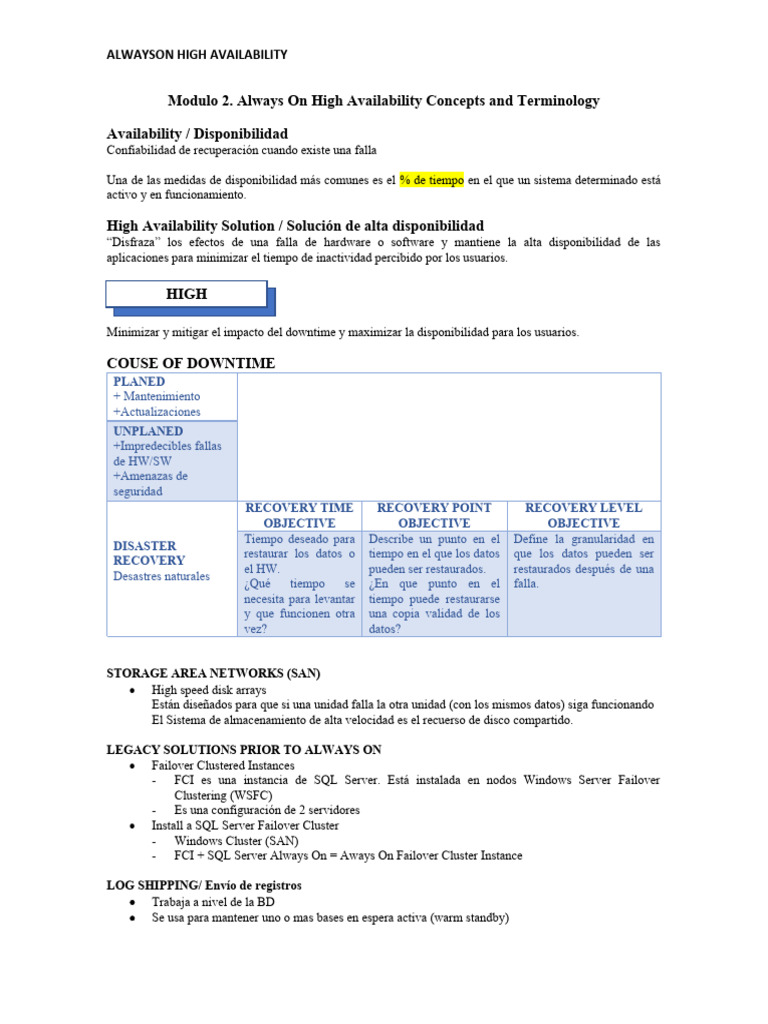 Modulo 2 | PDF | Grupo de computadoras | Servidor SQL de Microsoft