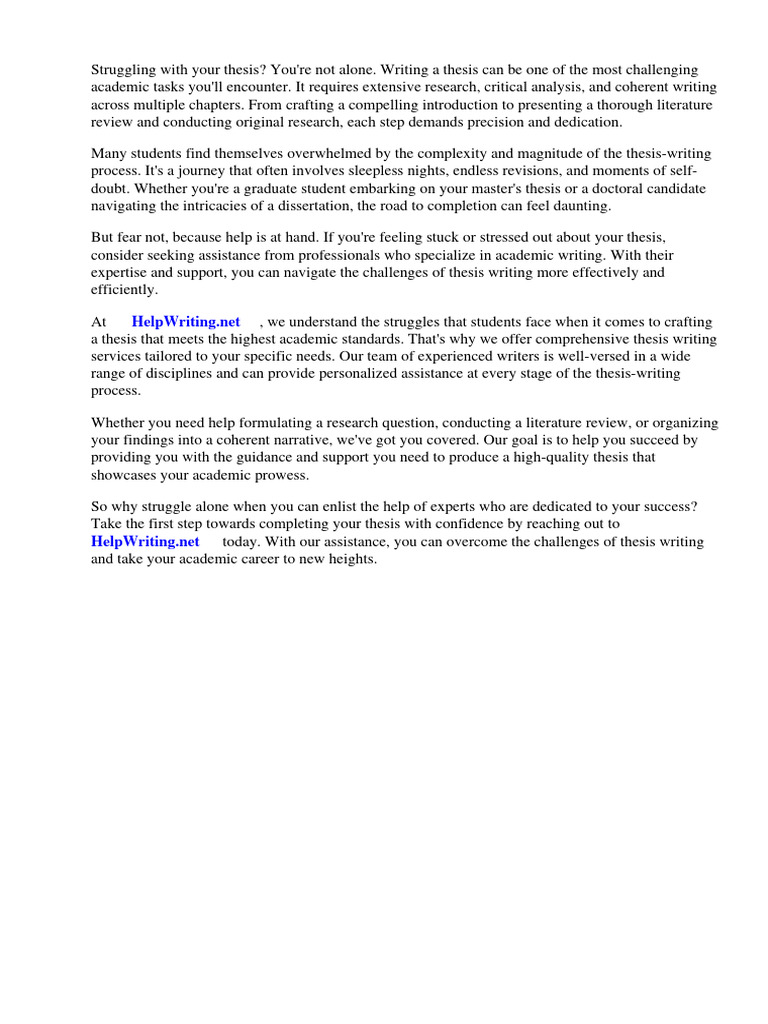 Sample Thesis Chapter 1 To 5 | PDF | Thesis | Methodology Sample Thesis Chapter 1 To 5 | PDF | Thesis | Methodology
