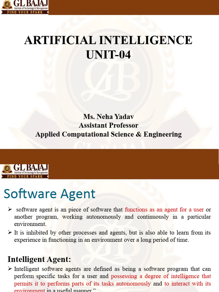 AI-Unit 4 | Download Free PDF | Artificial Intelligence | Intelligence (AI) & Semantics