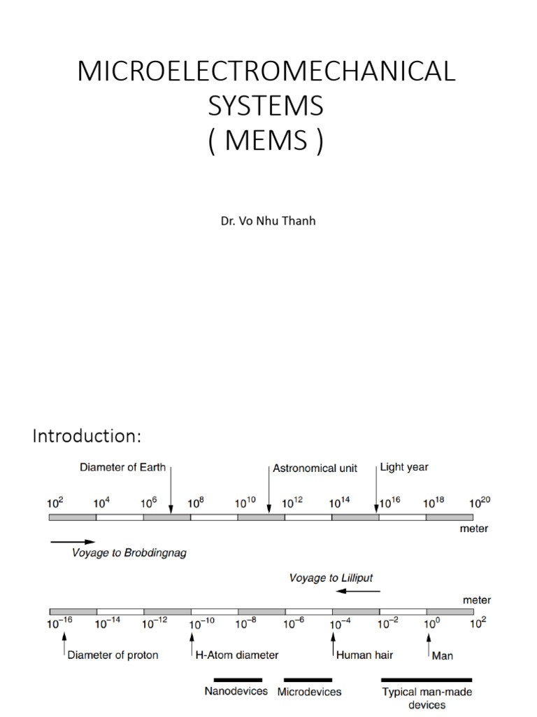 MEMS: Microelectromechanical Systems Overview | PDF | Chemical Vapor Deposition | Epitaxy