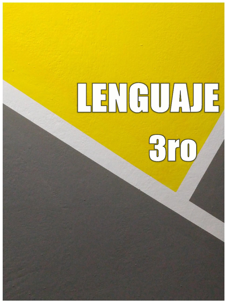 Lenguaje 3ro Sec | PDF | Comunicación | Lengua española