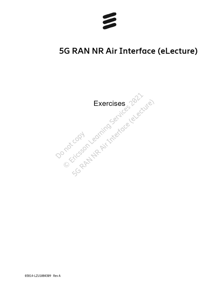5G RAN NR Air Interface Overview | PDF | Mimo | Orthogonal Frequency ...