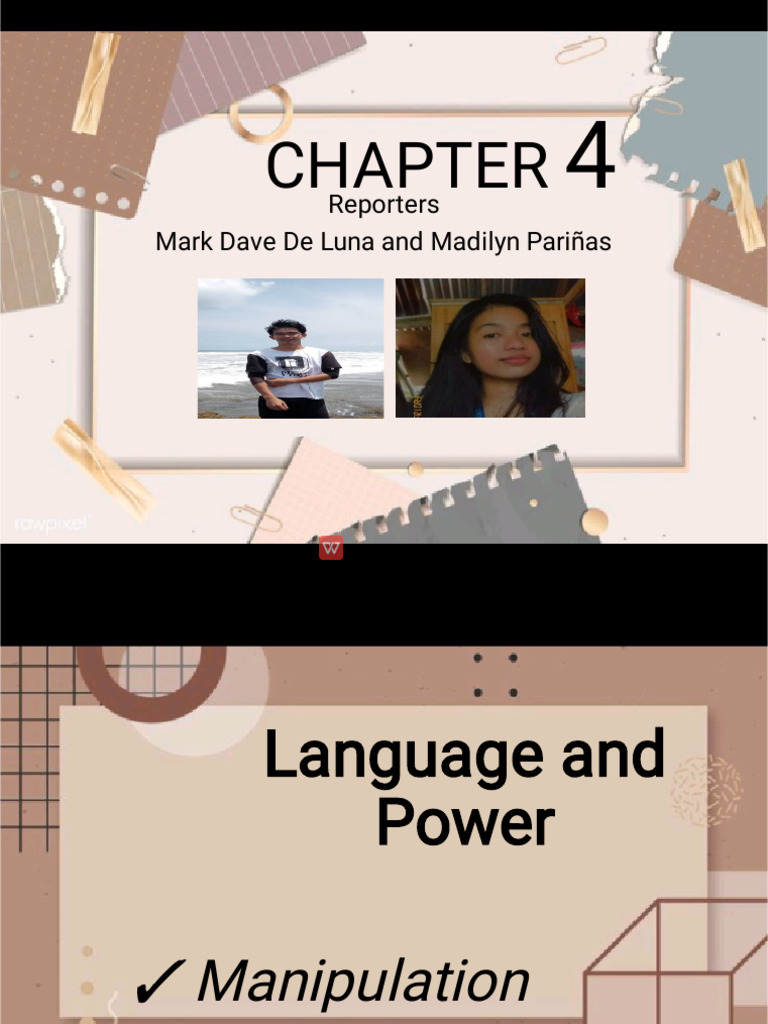 Language and Power | PDF | Power (Social And Political) | Persuasion