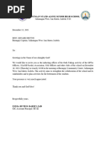 Invitation Letter To Guests - Oath Taking | PDF | Ceremonies