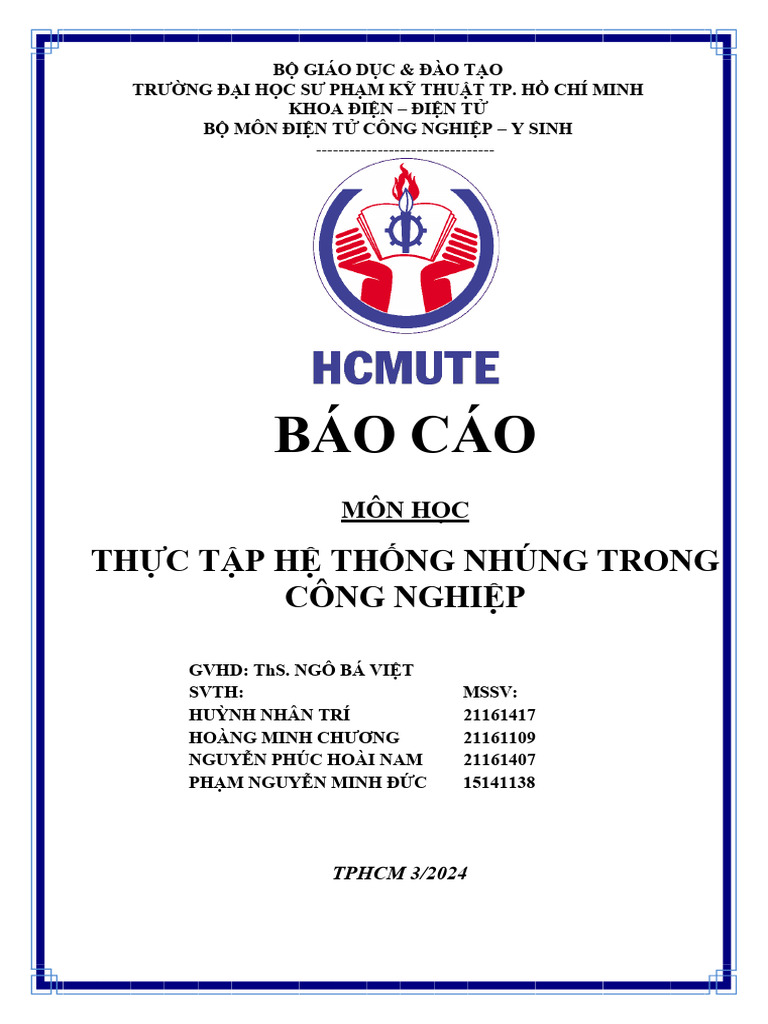 BT 2 Nhúng Nhóm 1 | PDF