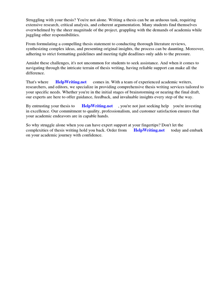 Expert Thesis Writing Assistance | PDF | Vehicles | Manufactured Goods