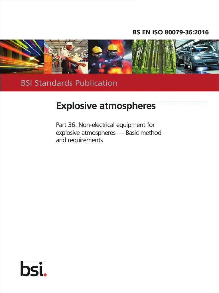 (Eng) Iso 80079-36-2016 - Atmosferas Explosivas | PDF | European Union ...