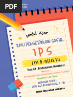 Modul Ajar IPS Kondisi Geografis Indonesia Kelas 7 | PDF | Perjalanan
