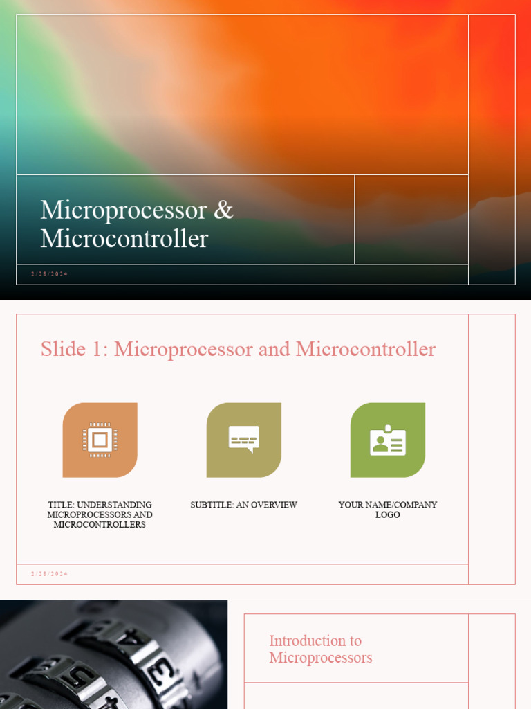 Document 15 | PDF | Microcontroller | Microprocessor
