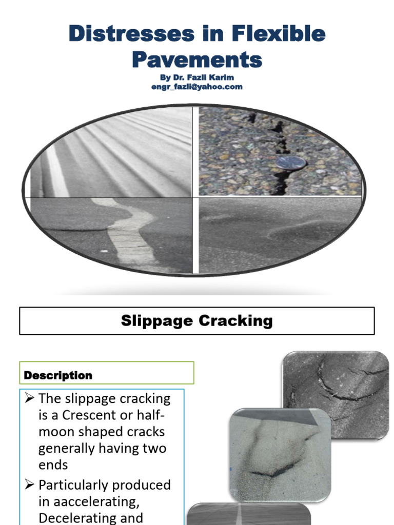 Distresses in Flexible Pavements | PDF | Road Surface | Fatigue (Material)