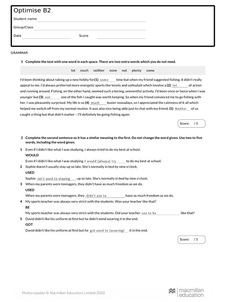 Final Test (B2) Key Answer | PDF | Leonardo Da Vinci | Invention