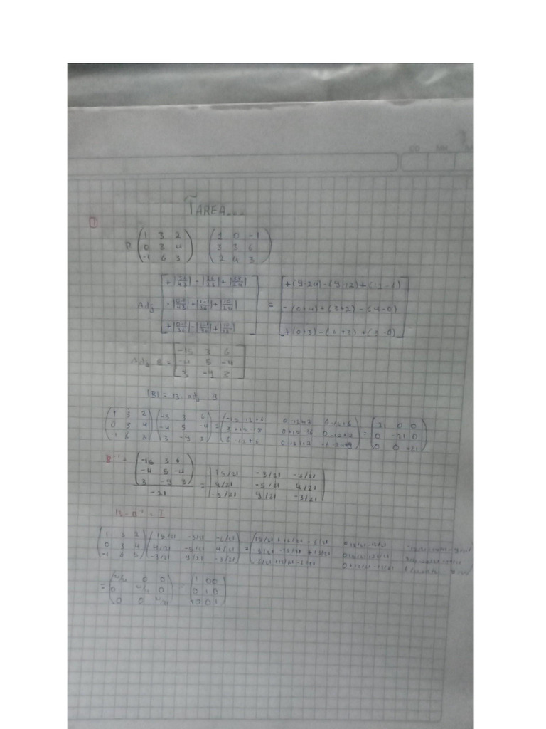 Tarea de Matematica | PDF