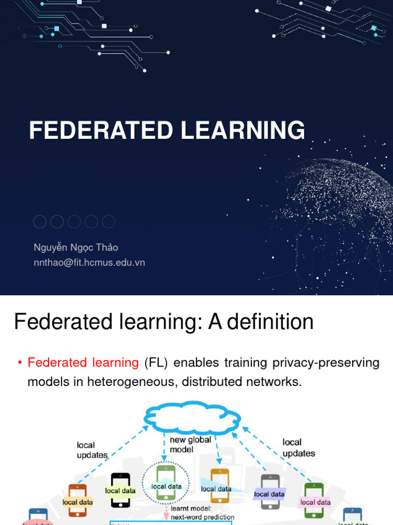 Understanding Federated Learning Concepts | PDF | Applied Mathematics | Computer Science