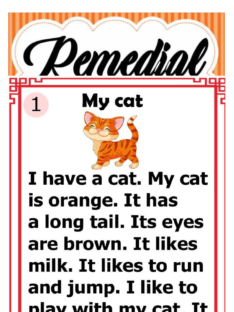 Remedial Reading 1 | PDF