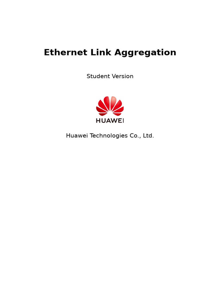 01 (Compulsory) Ethernet Link Aggregation | PDF | Computer Networking | Information Technology