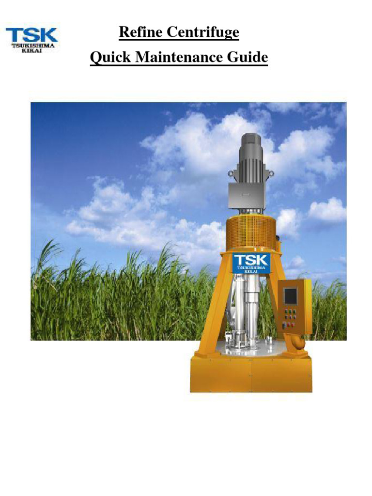 TSK Fully Automatic Batch Type Centrifuge | PDF | Sugar | Diet & Nutrition