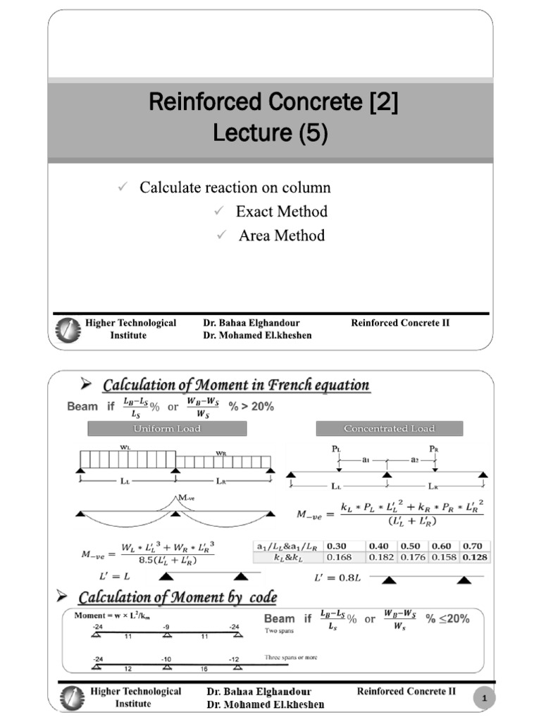 Exact Method & Area Method ST | PDF
