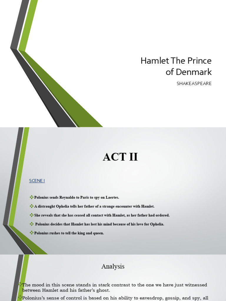 Hamlet The Prince of Denmark | PDF | Hamlet | Plays Based On European ...
