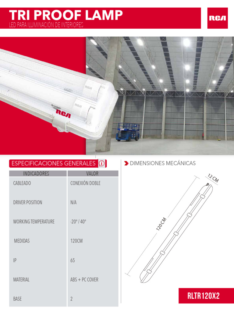TRI PROOF LAMP RCA | PDF