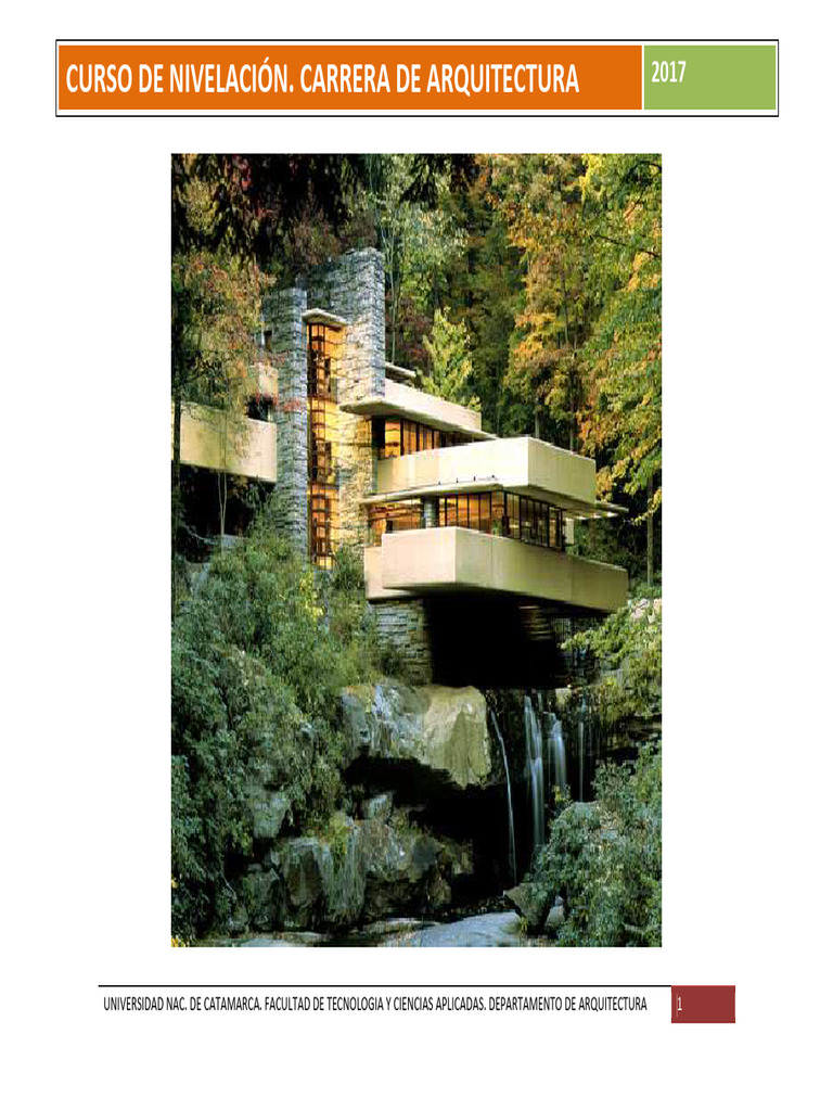 Curso de Nivelación Arquitectura | PDF | Urbanismo | Arquitecto