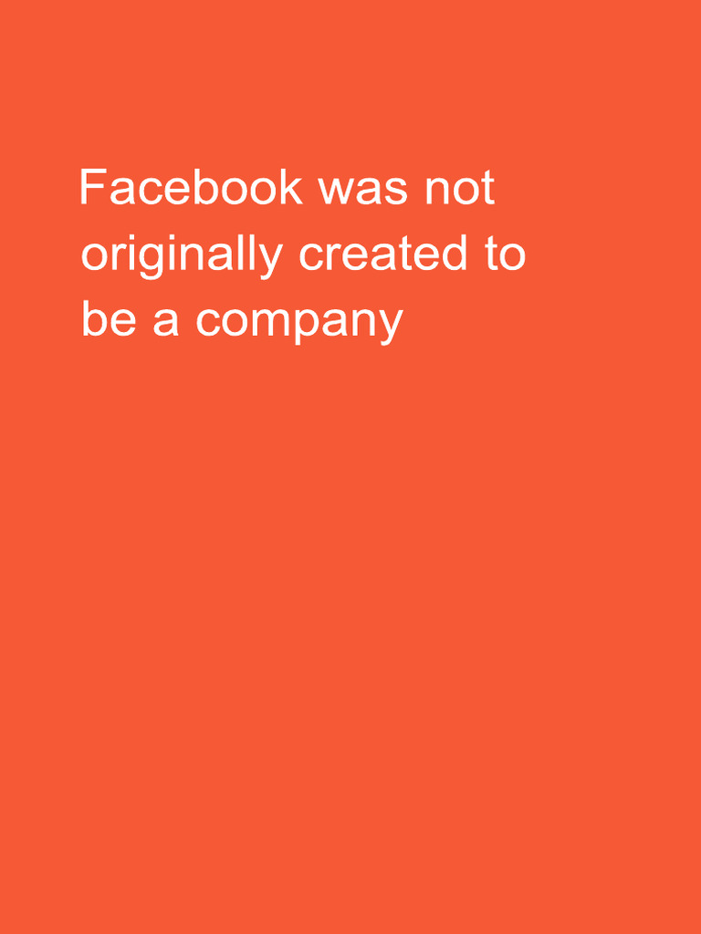 Facebook's Little Red Book Remastered | PDF
