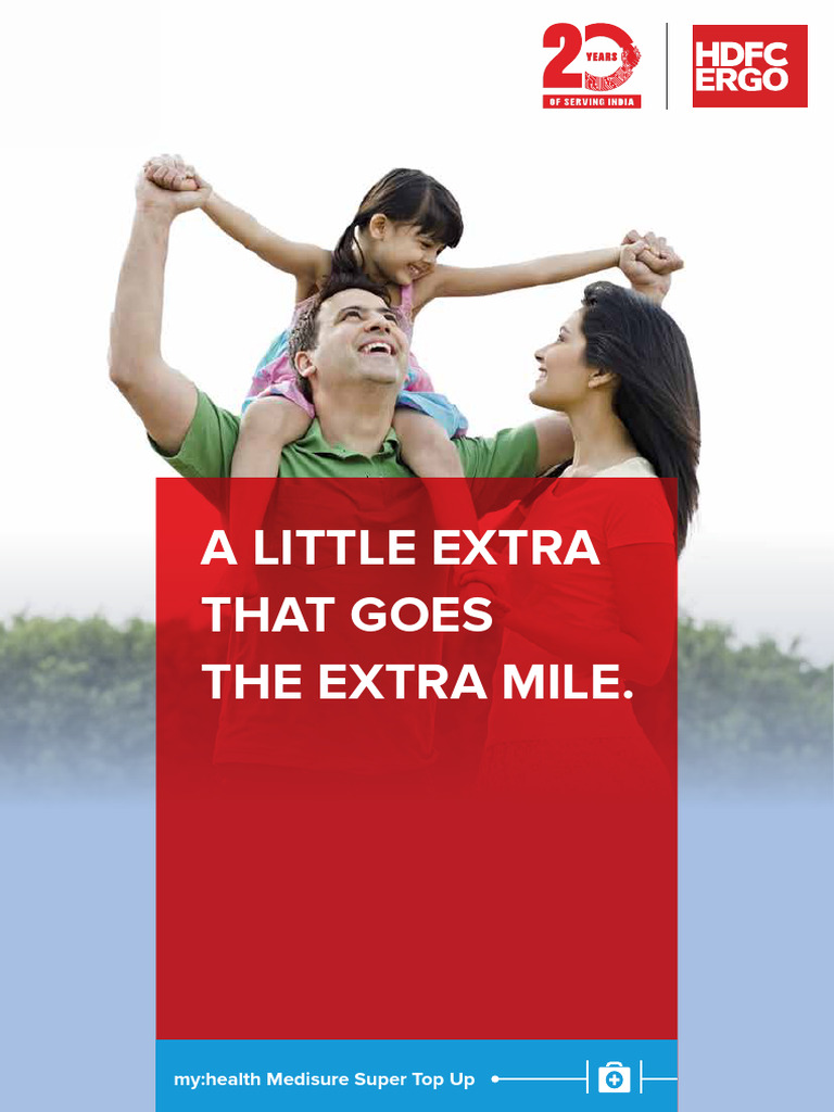 My - Health Medisure Super Top Up | PDF | Insurance | Deductible