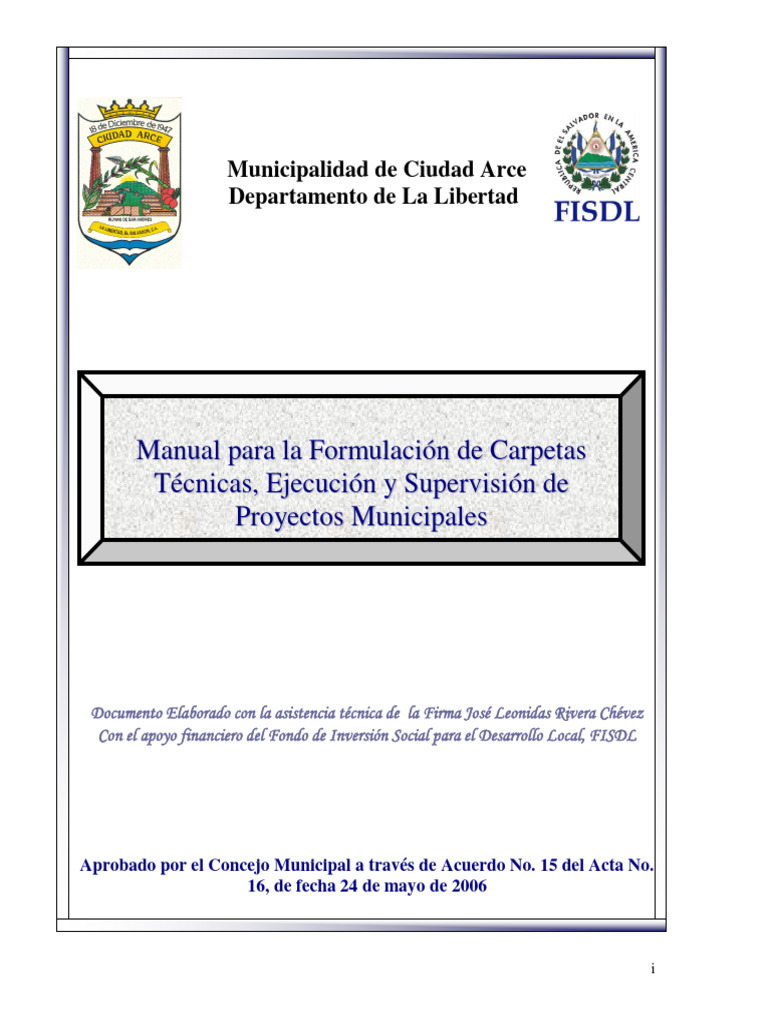 MANUALproyectos | PDF | Presupuesto | Economias