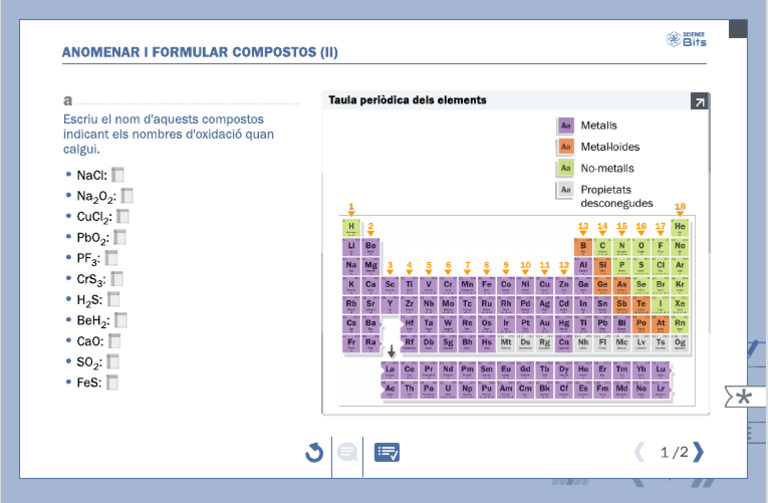 Formulació (II) elements i compostos binaris 15 | PDF