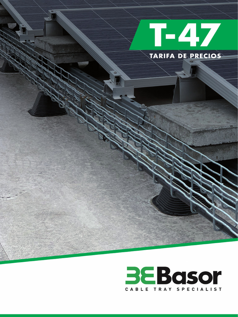 BASOR TARIFA T47 (1)_16515035991763625383 | PDF | Materiales de ...