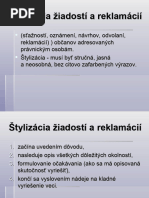 HOVOROVÝ ŠTÝL - Ako Napísať Súkromný List | PDF