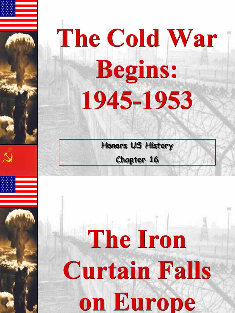 Cold War Overview: 1945-1953 | PDF | Iron Curtain | Cold War