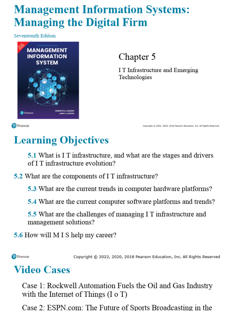 S1.1 Laudon - Mis17 - PPT - ch05 | PDF | Cloud Computing | Computing