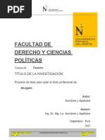 Plantilla TFG Derecho UAM | PDF