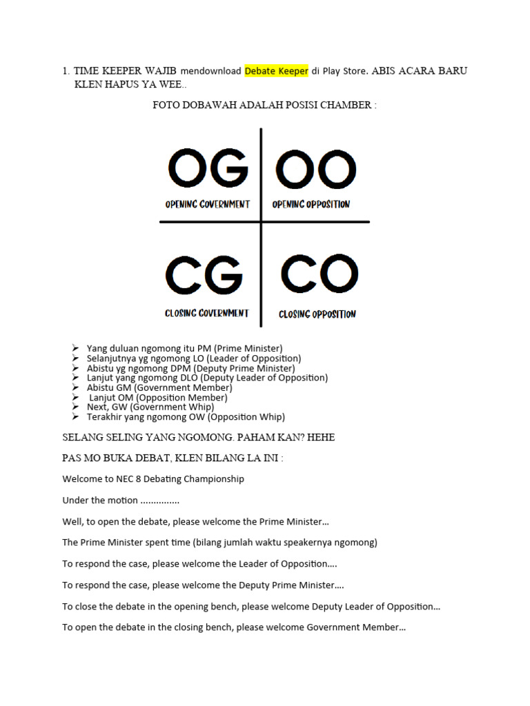 Tugas Time Keeper | PDF