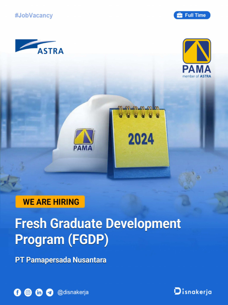 Fresh Graduate Development Program (FGDP) - PAMA | PDF