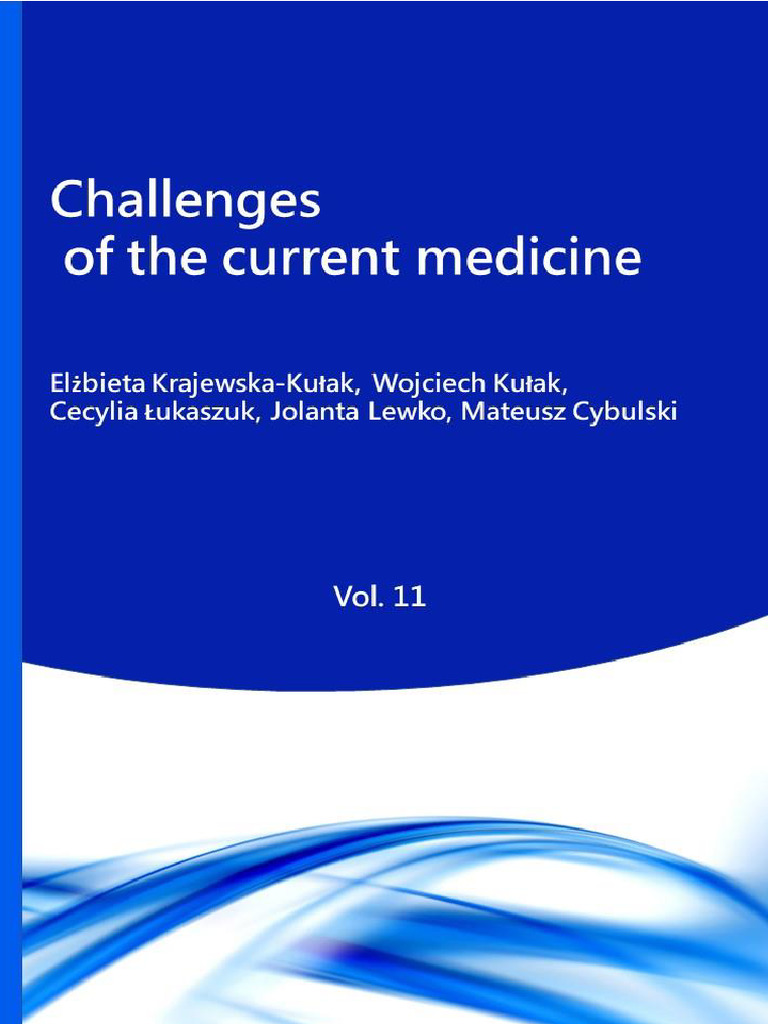 Challenges of The Current Medicine Vol. 11 | PDF | Chronic Condition ...