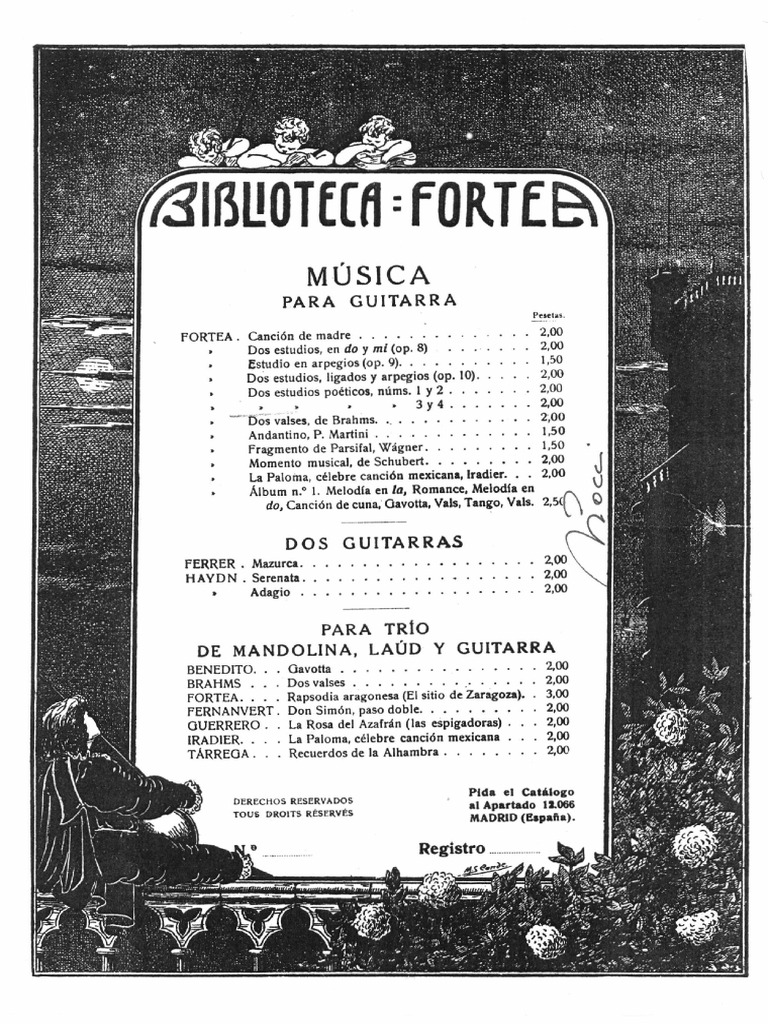 Daniel Fortea Op25 No3 4 | PDF