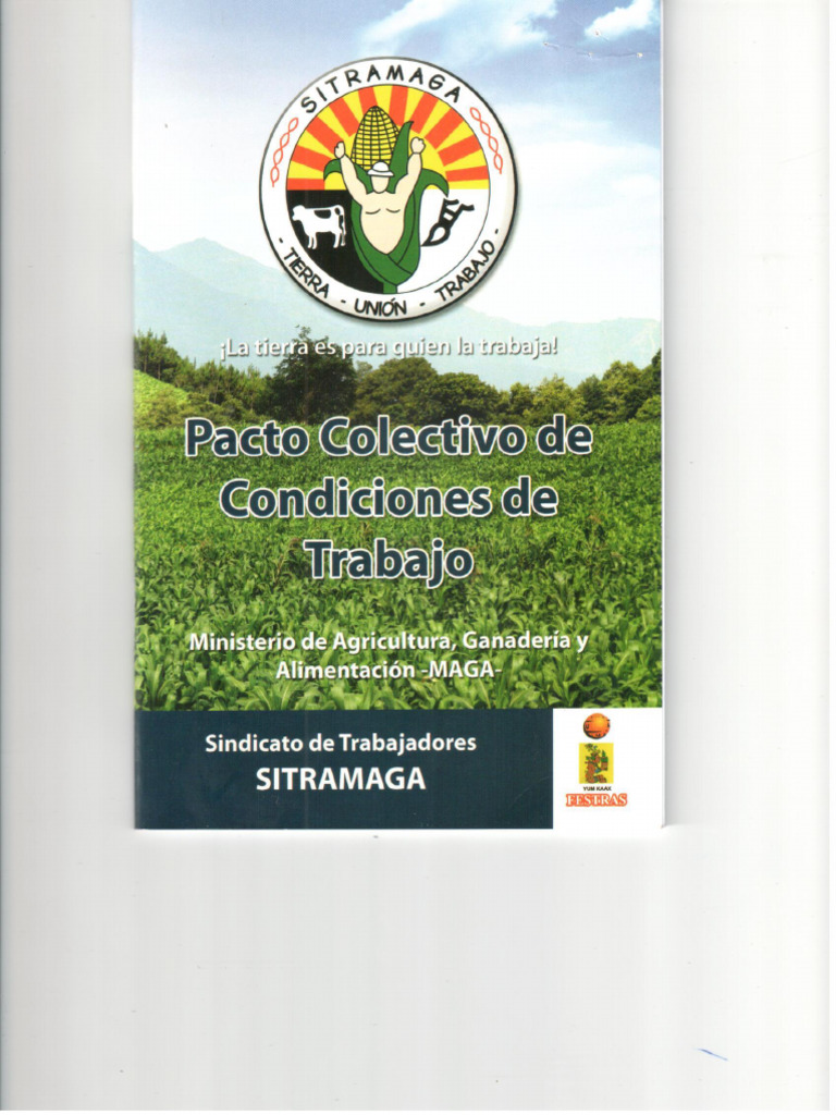 Pacto Colectivo de Condiciones de Trabajo_ MAGA | PDF