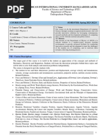 AIUB CSE Curriculum Overview | PDF | Electrical Engineering | Computer ...