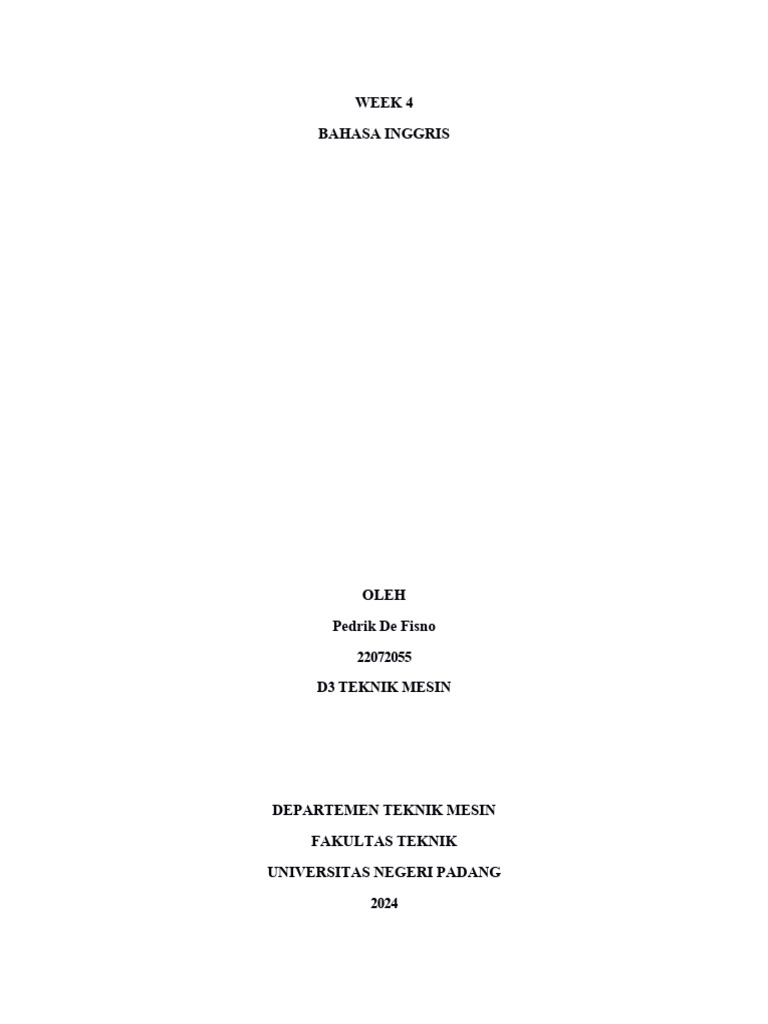 Week 4 - Structure Skill 6-8 | PDF