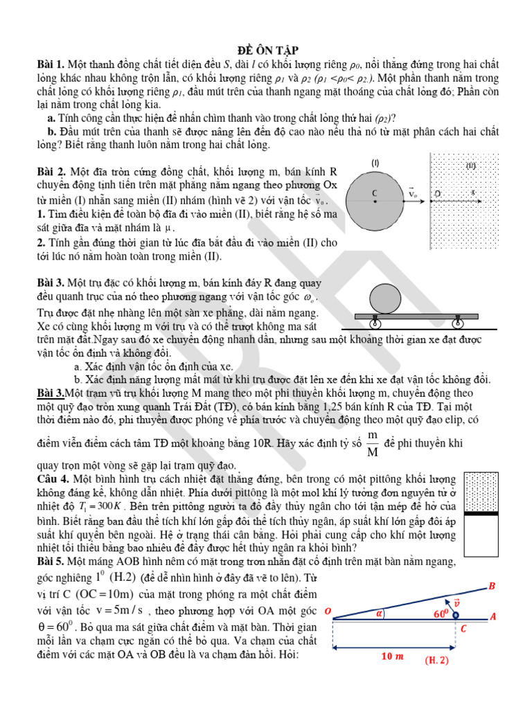 Dap An DE ON TAP | PDF