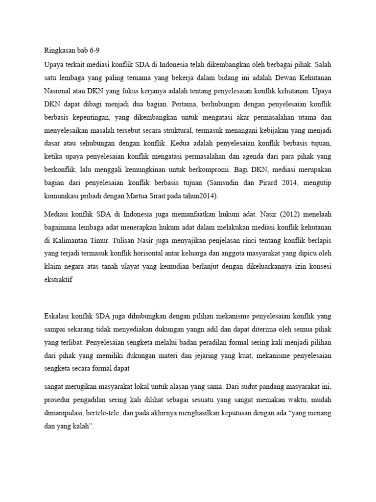 Ringkasan Bab 6-9 | PDF | Sains & Matematika